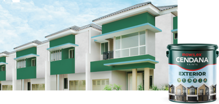 Cendana Paints - Cat Tembok Eksterior